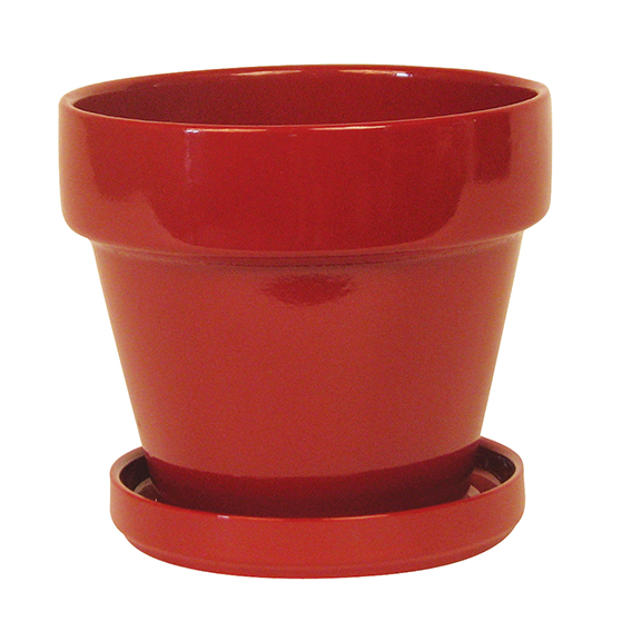 Product - Standard Pot, 4.5" x 4.25", Paprika | Standard Pot with ...