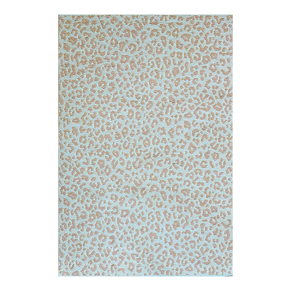 Product - 4' x 6' Leopard Outdoor Mat, Silver Sky | 4' x 6' Leopard ...