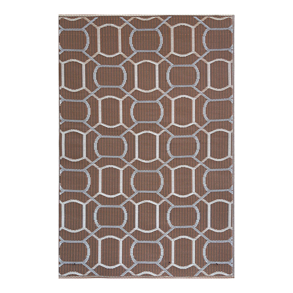 Product - 6' x 9' Oblong Brick Outdoor Mat, Light Sienna | 6' x 9 ...
