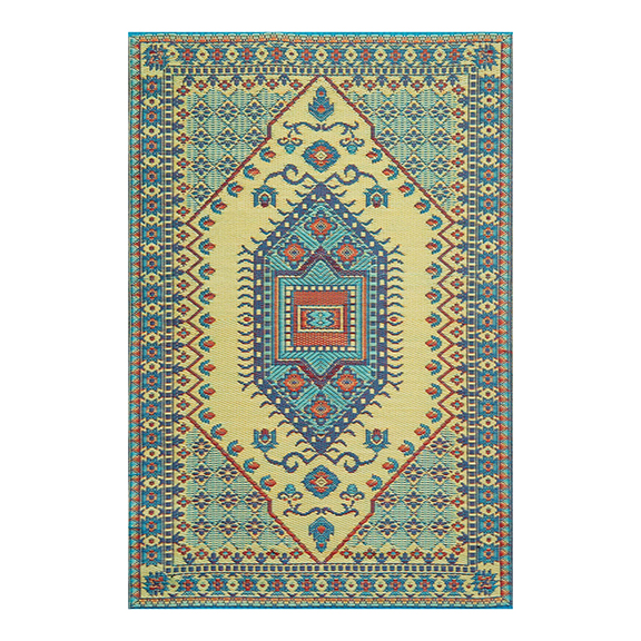 Product - 6' x 9' Turkish Outdoor Mat, Plum | 6' x 9' Turkish Outdoor ...