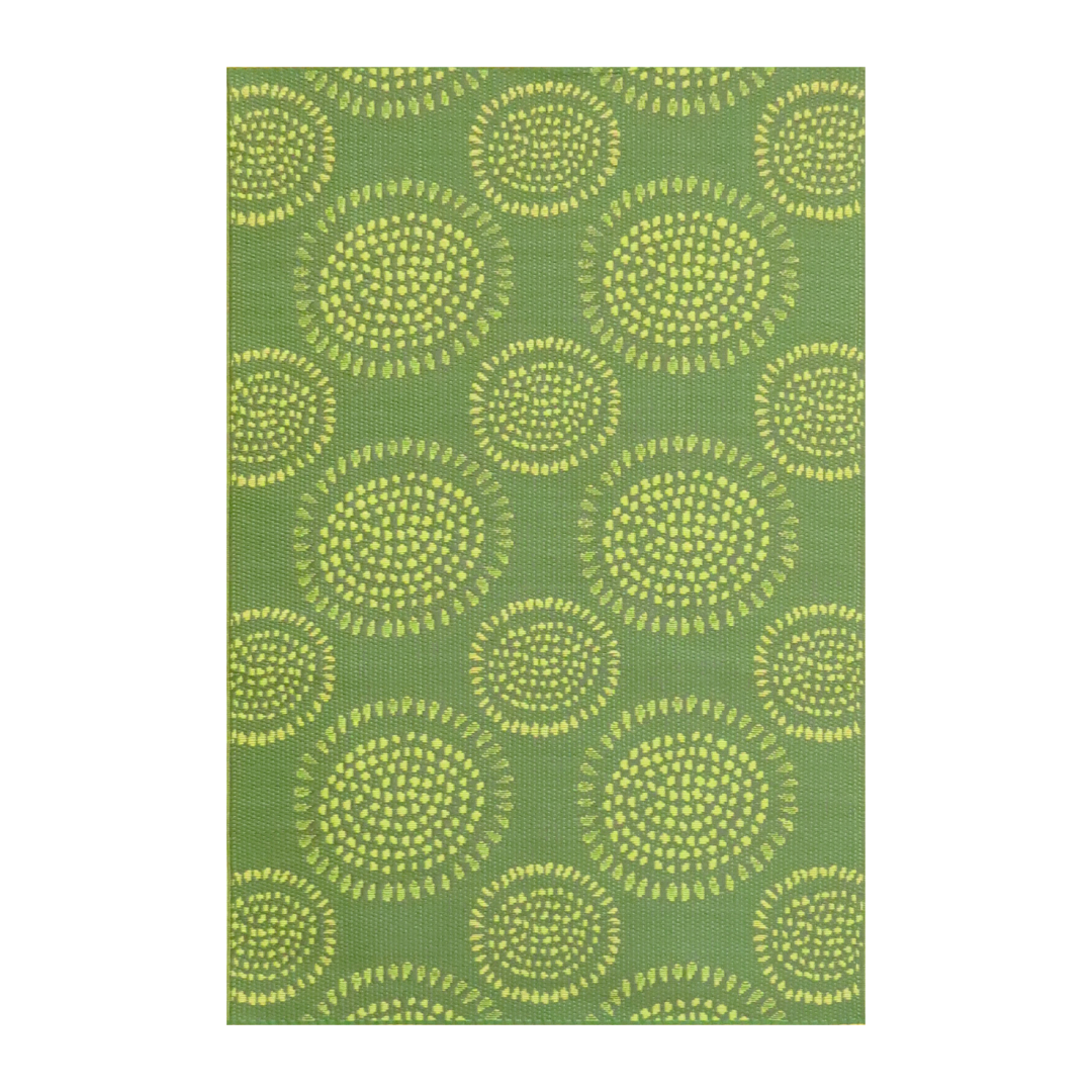 Product - 4' x 6' Molly Outdoor Mat, Green | 4' x 6' Molly Outdoor Mat ...