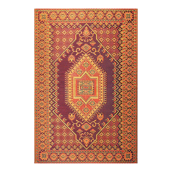 Product - 8' x 10' Turkish Outdoor Mat, Rust | 8' x 10' Turkish Outdoor ...