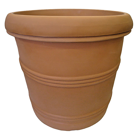 Product - Round Basic Rim, 19.5" x 15.25", Terracotta | Round Basic Rim ...