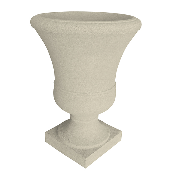 Product - Traditional Round Urn, 18.5" x 25.5", Sandstone | Traditional ...