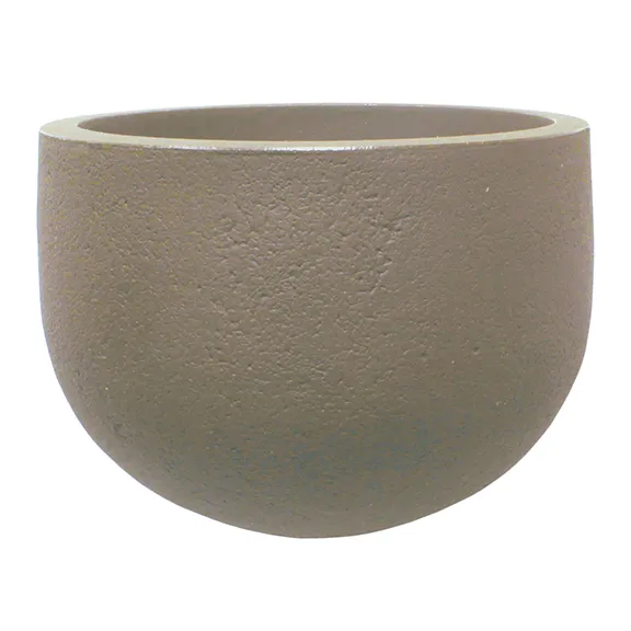 Product - Round Rustic Planter Set, Stone | Round Rustic Planter, Set ...