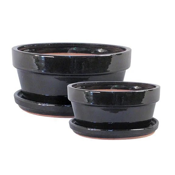 Product - Bulb Pan, Set of 2: 6.5" x 10", Black | Bulb Pan with ...