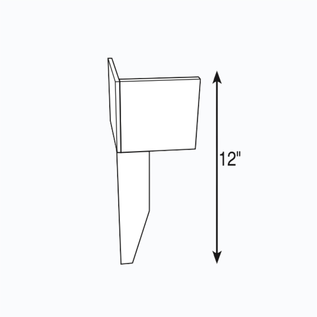 Product - Universal Corner Stake, Brown | Brown Universal Corner Stake ...