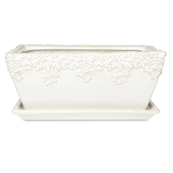Product - Ivy League Window Box, 12" x 5.5", Moonstone | Ivy League ...