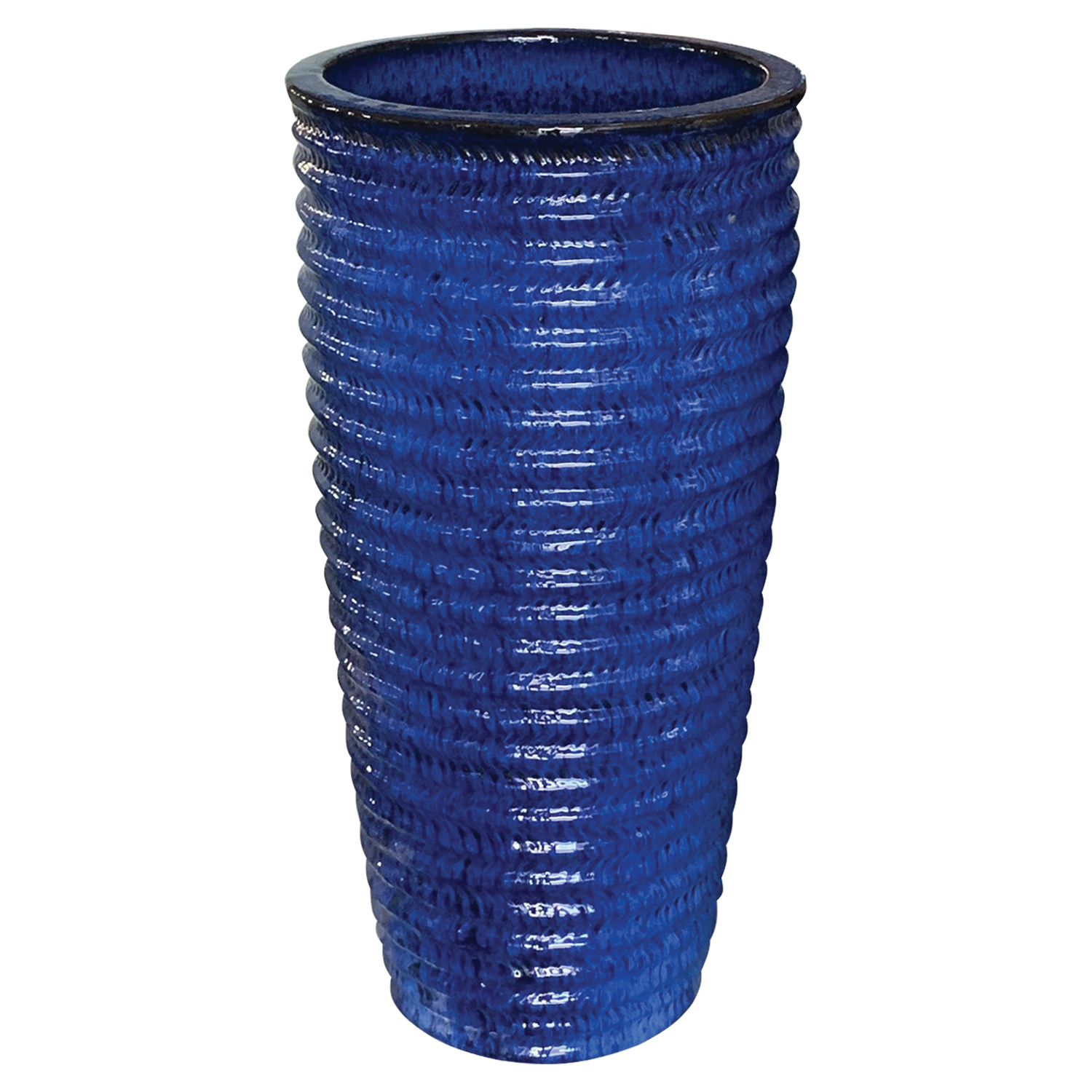 Product - Soras Tall Vase, Blue | Soras Tall Vase, Set of 2: 13.75