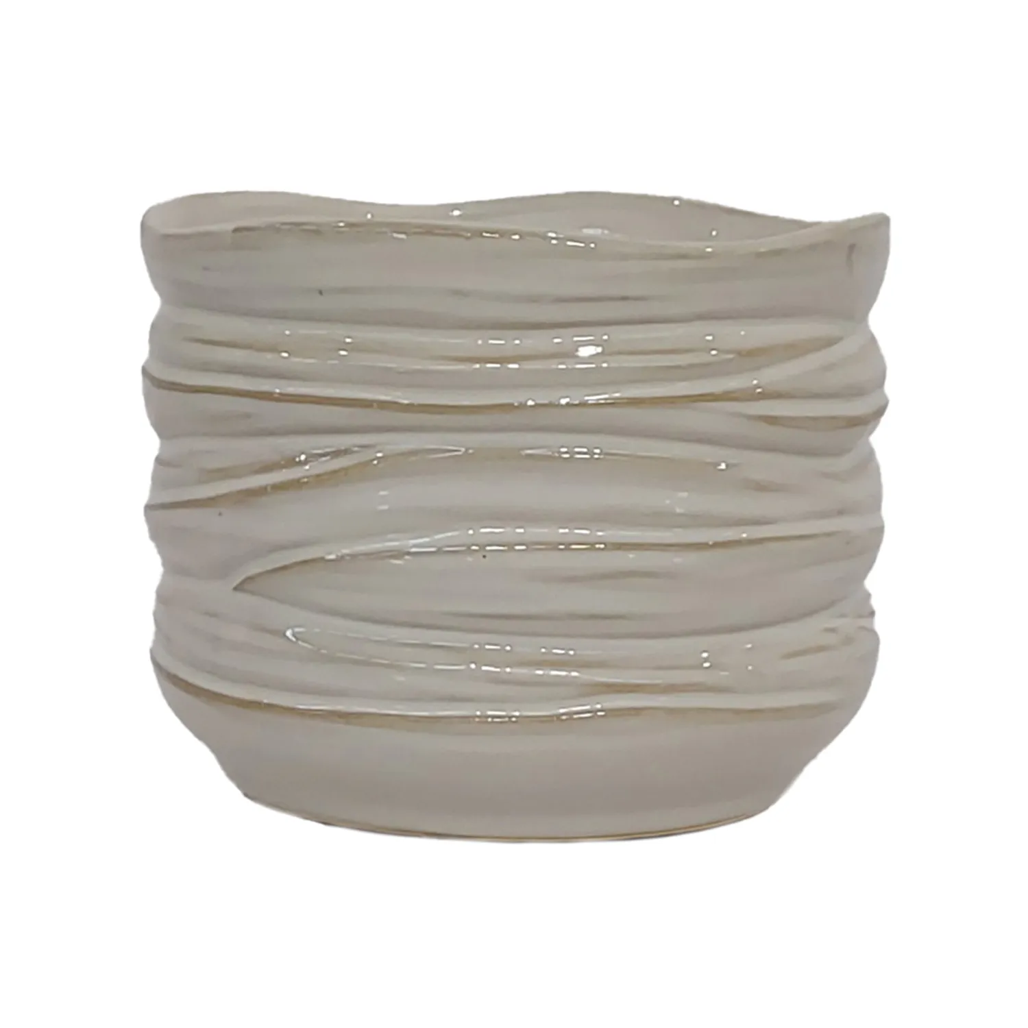 Product - Cleome Artisan Pot, 5" x 4", Alabaster | Cleome Artisan Pot ...