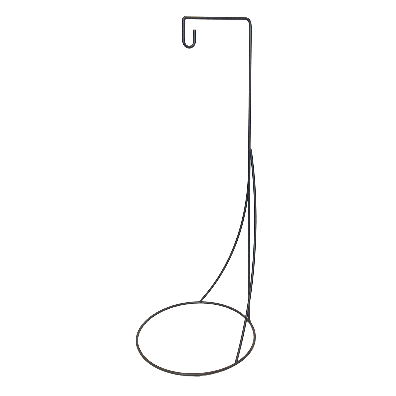 Product - 60" Mod Freestanding Hook, Black | 60" Mod Freestanding Hook ...
