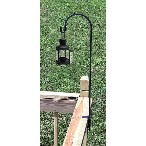 Product - Deck Hook with Clamp, Black | Deck Hook with Clamp, Black ...