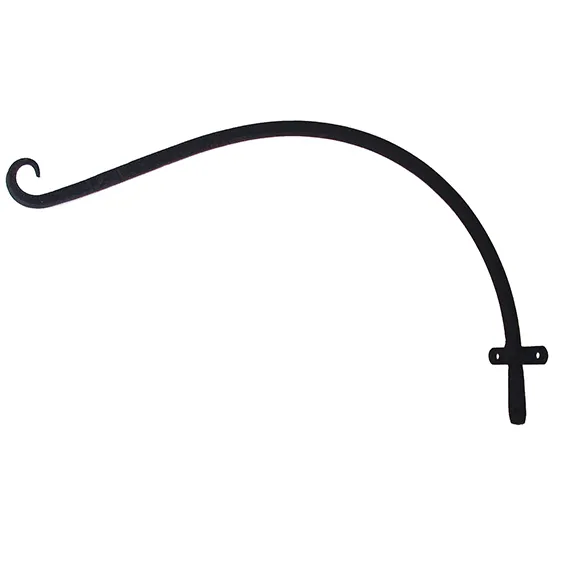 Product - 21" Arched Hook, Black | 21" Arched Hook with Brace, Black ...