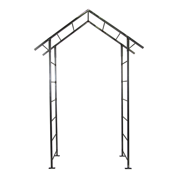Product - 66" Gable Arch, Black | 66" Gable Arch, Black | Border ...