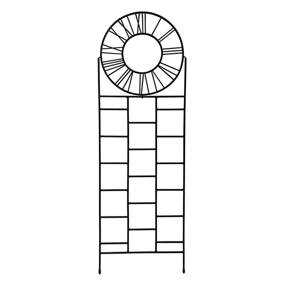 Product - 24" x 72" Chronos Trellis, Black | 24" x 72" Chronos Trellis ...