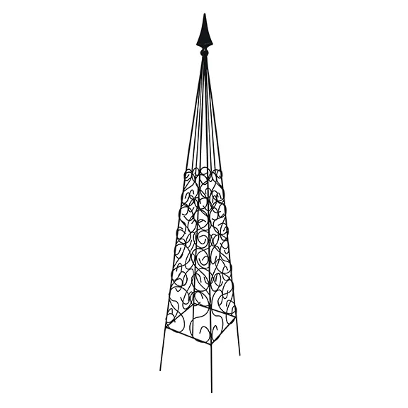 Product - 36" Helix Obelisk, Black | 36" Helix Obelisk, Black, Case of ...