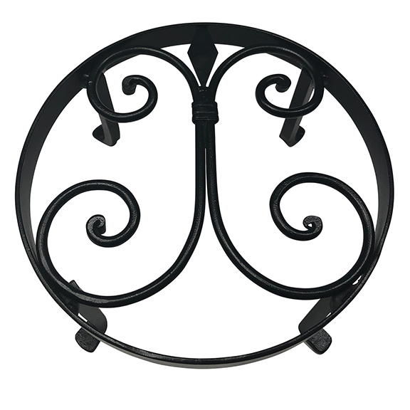 Product - 8" Versailles Pot Riser, Black | 8" Versailles Pot Riser ...
