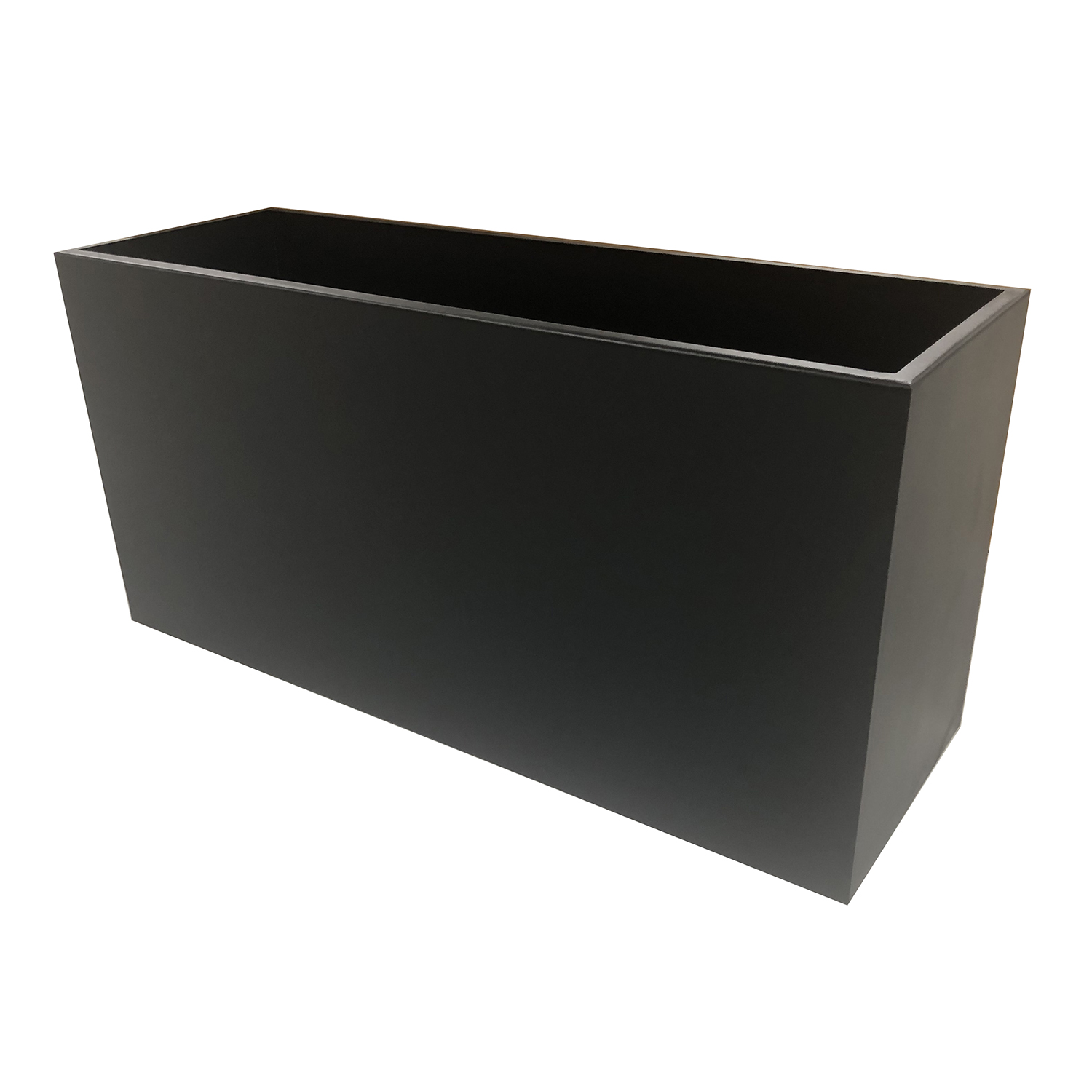 Product - Rectangle Fast Planter, 60" x 20" x 29", Black | Rectangle ...