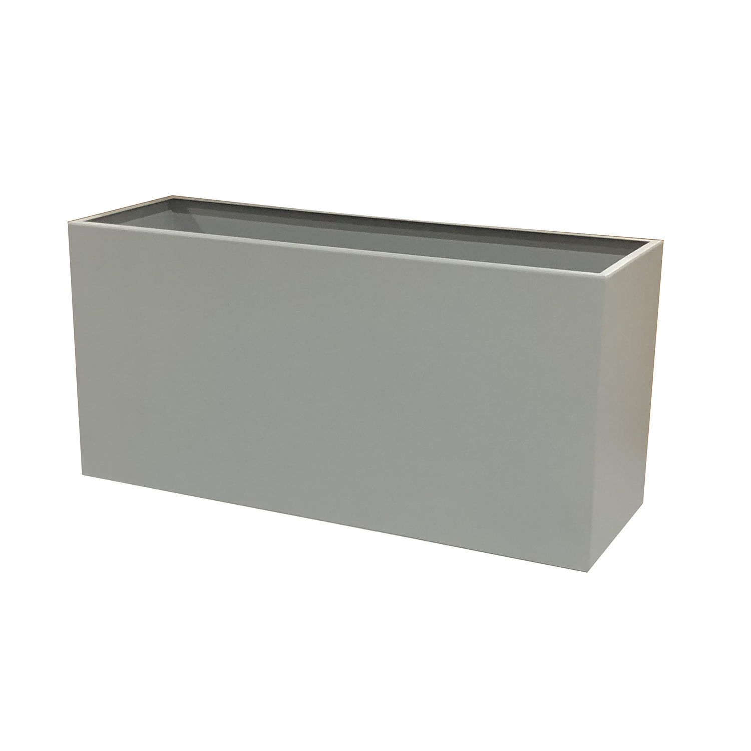 Product - Rectangle Fast Planter, 60" x 20" x 29", Gray | Rectangle ...