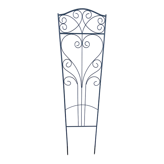Product - 18" x 62" Dublin Trellis, Black | 18" x 62" Dublin Trellis ...