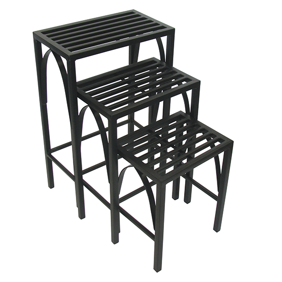 Product - Small Nesting Tables, Black | Small Nesting Tables, Black ...