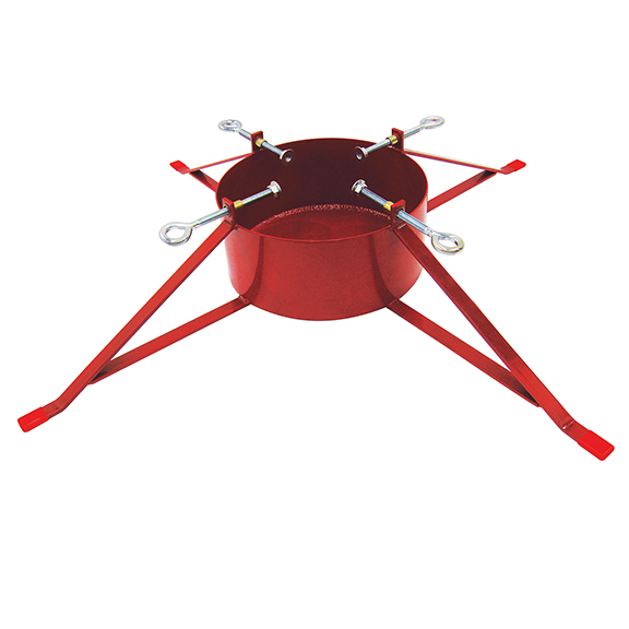 Product - 14" Christmas Tree Stand, Red | 14" Christmas Tree Stand, Red ...