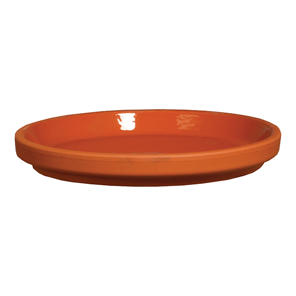 Product - German Inner Glazed Saucer, 4.25", Red Clay | German Inner ...