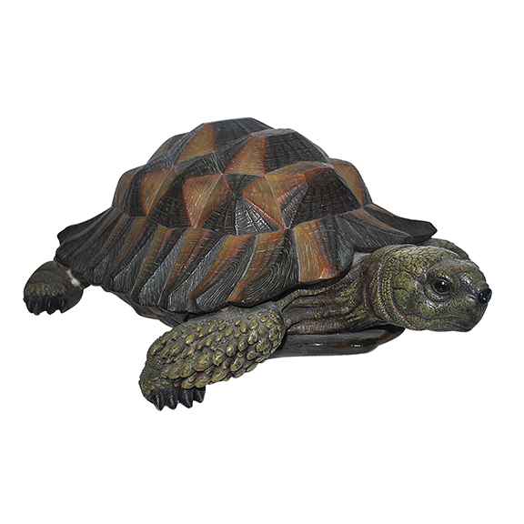 Product - Tortoise, 6.75" x 5" x 3.25", Brown/Green | Tortoise, 6.75" x ...