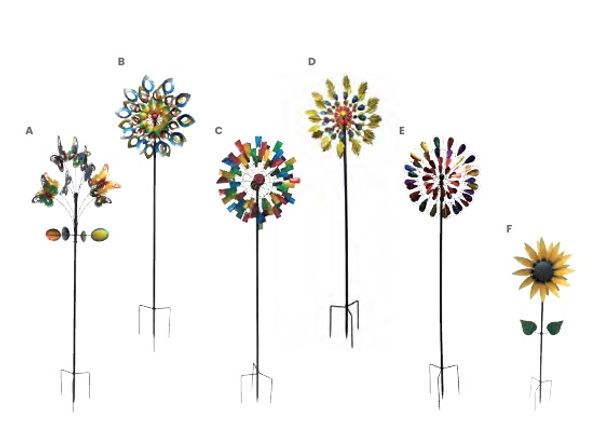 Product - WIC2925 - Colorful Tall Wind Spinner Package | WIC2925 ...